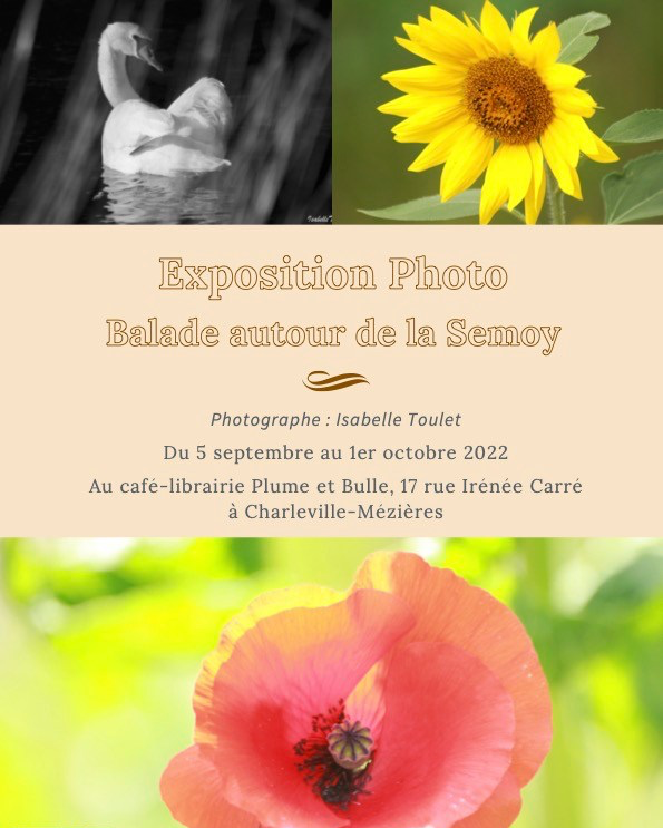 Exposition photos d’Isabelle Toulet – Café-librairie Plume et bulle